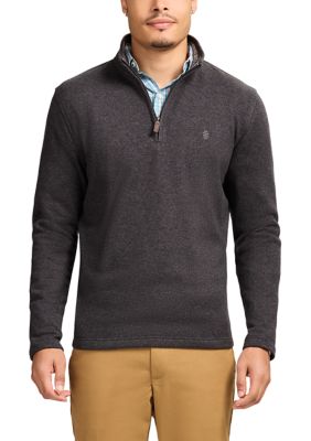 IZOD Sweater Fleece 1/4 Zip PUllover | Belk