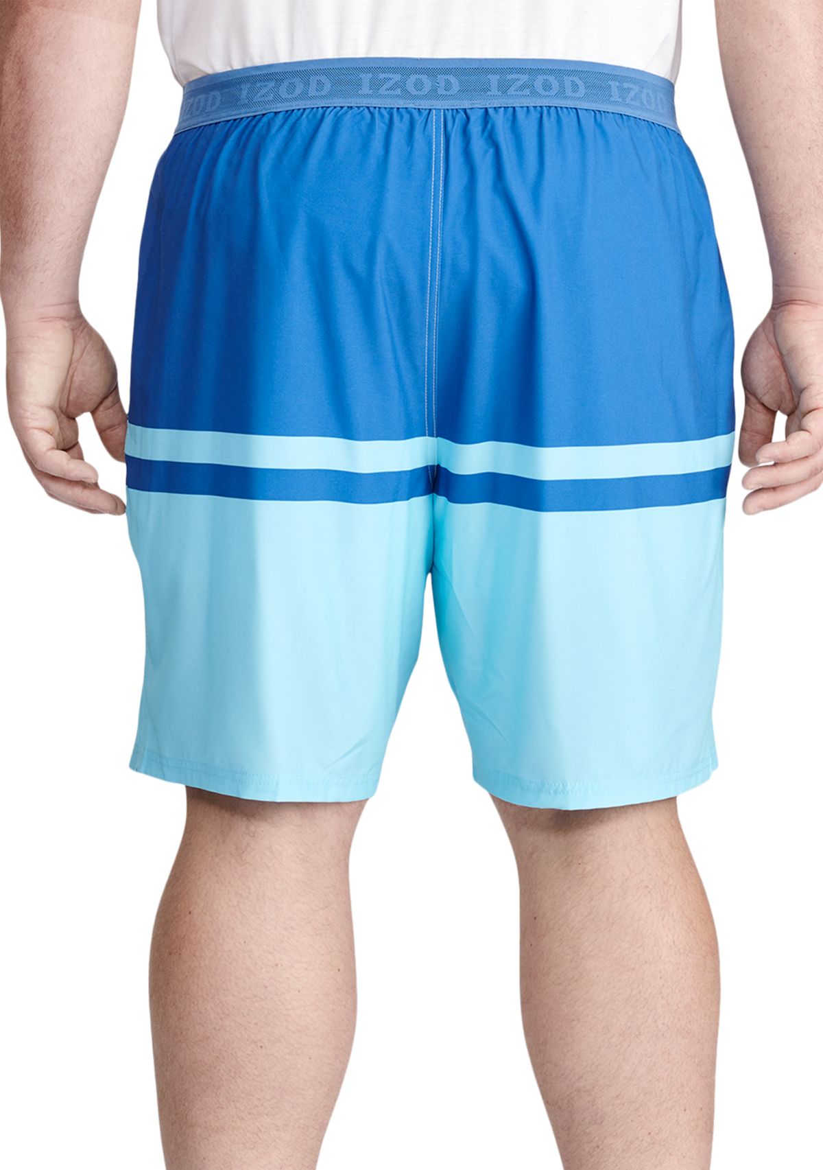 IZOD Big & Tall Saltwater Beach Performance Swim Trunks | Belk