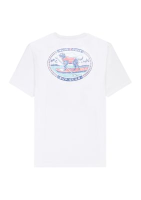IZOD Big & Tall Saltwater Short Sleeve Graphic T-Shirt | Belk