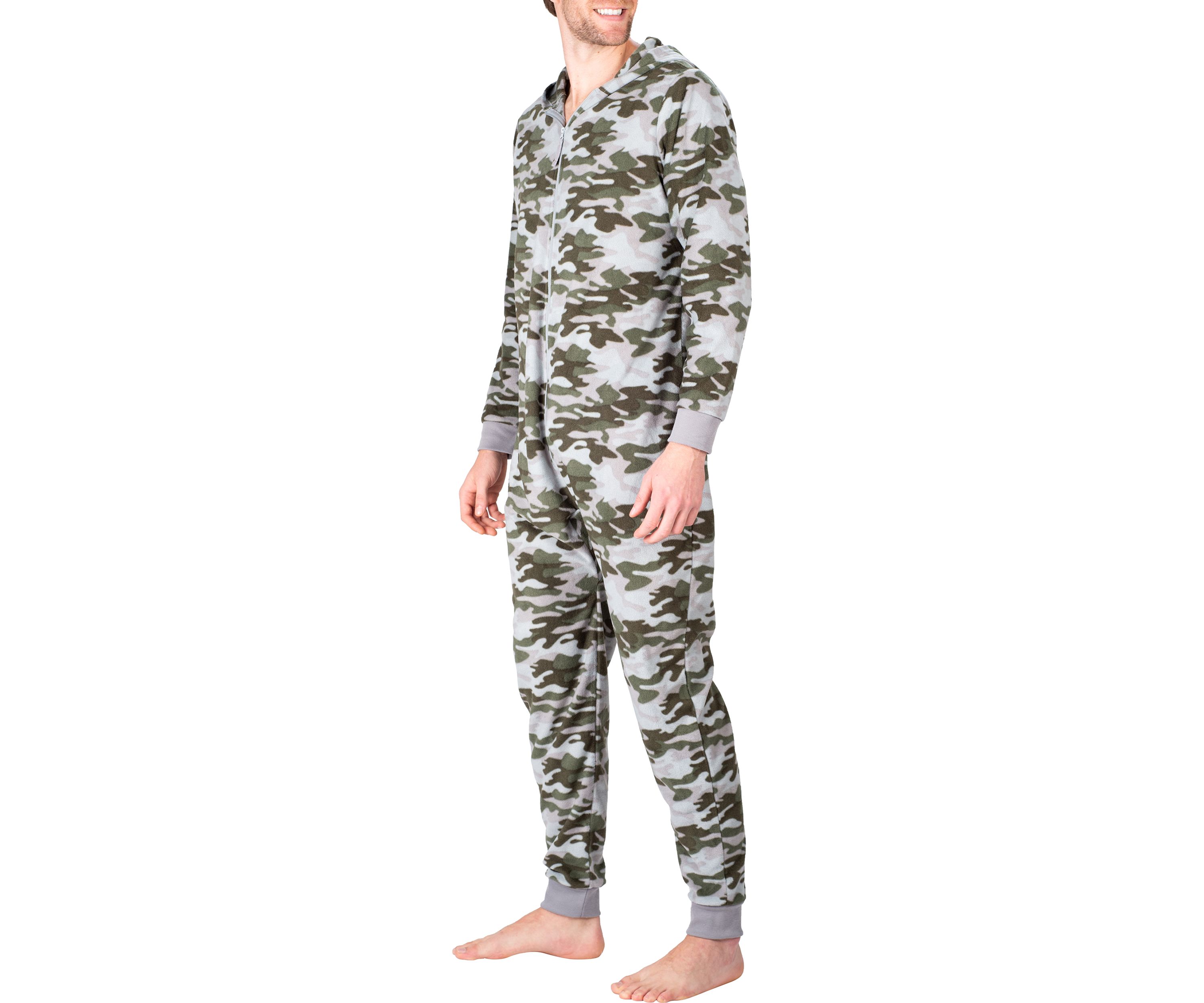 SLEEPHERO Men's One Piece Pajama - Camo | Belk
