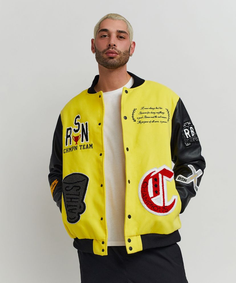 Reason Clothing CHAMPIONS VARSITY JACKET | Belk