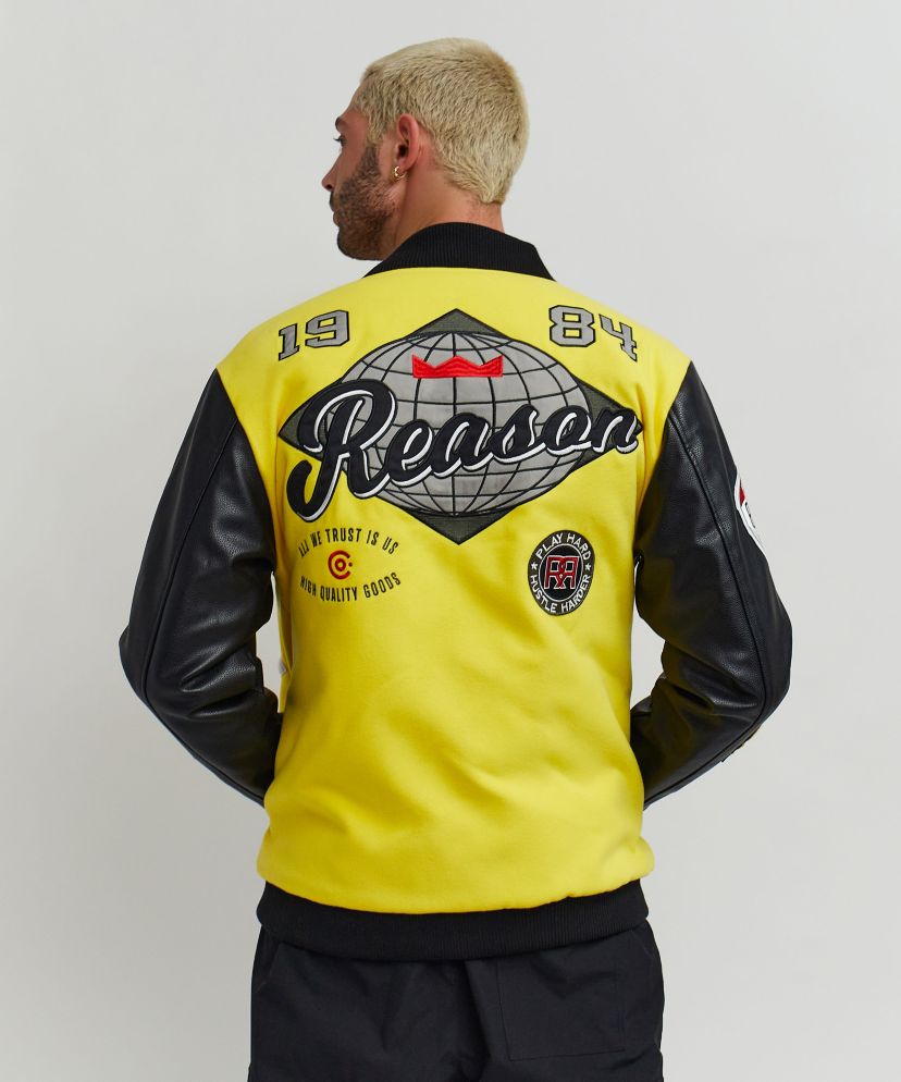 Reason Clothing CHAMPIONS VARSITY JACKET | Belk