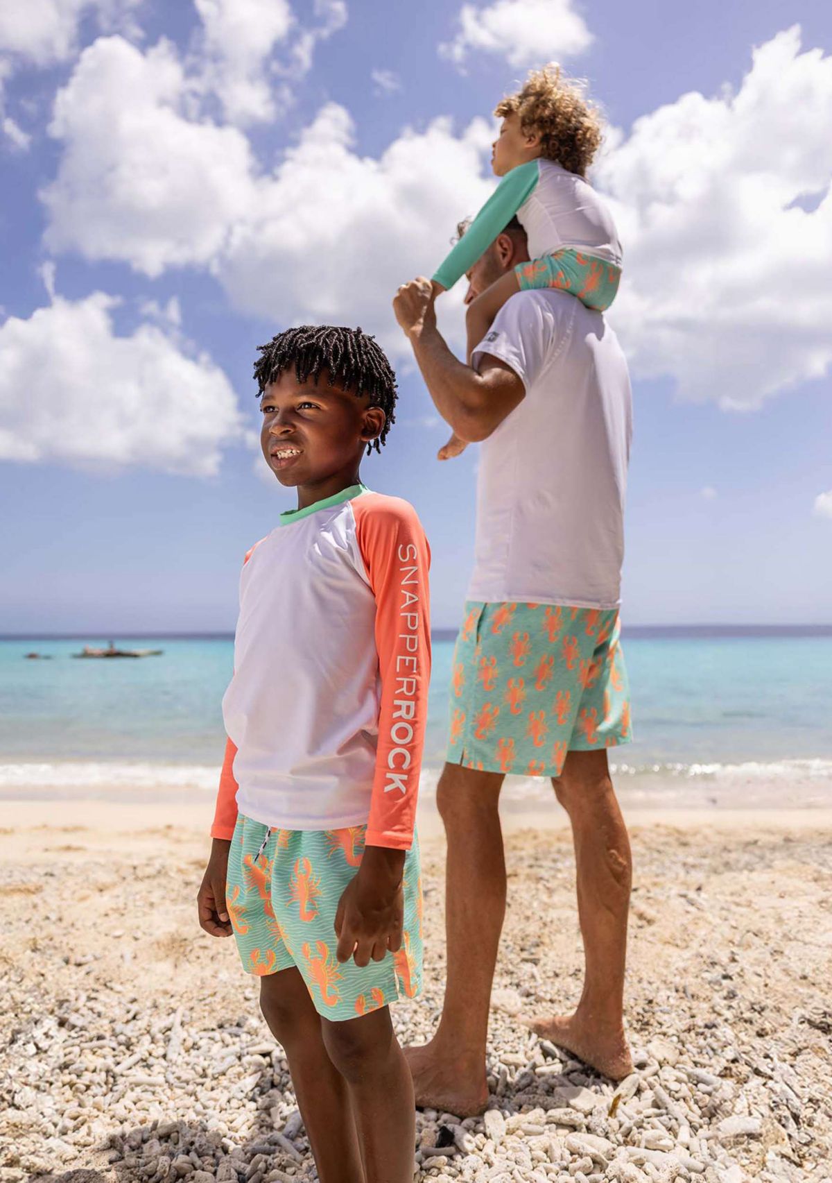 Snapper Rock Mens Ocean Clawed Swim Short | Belk