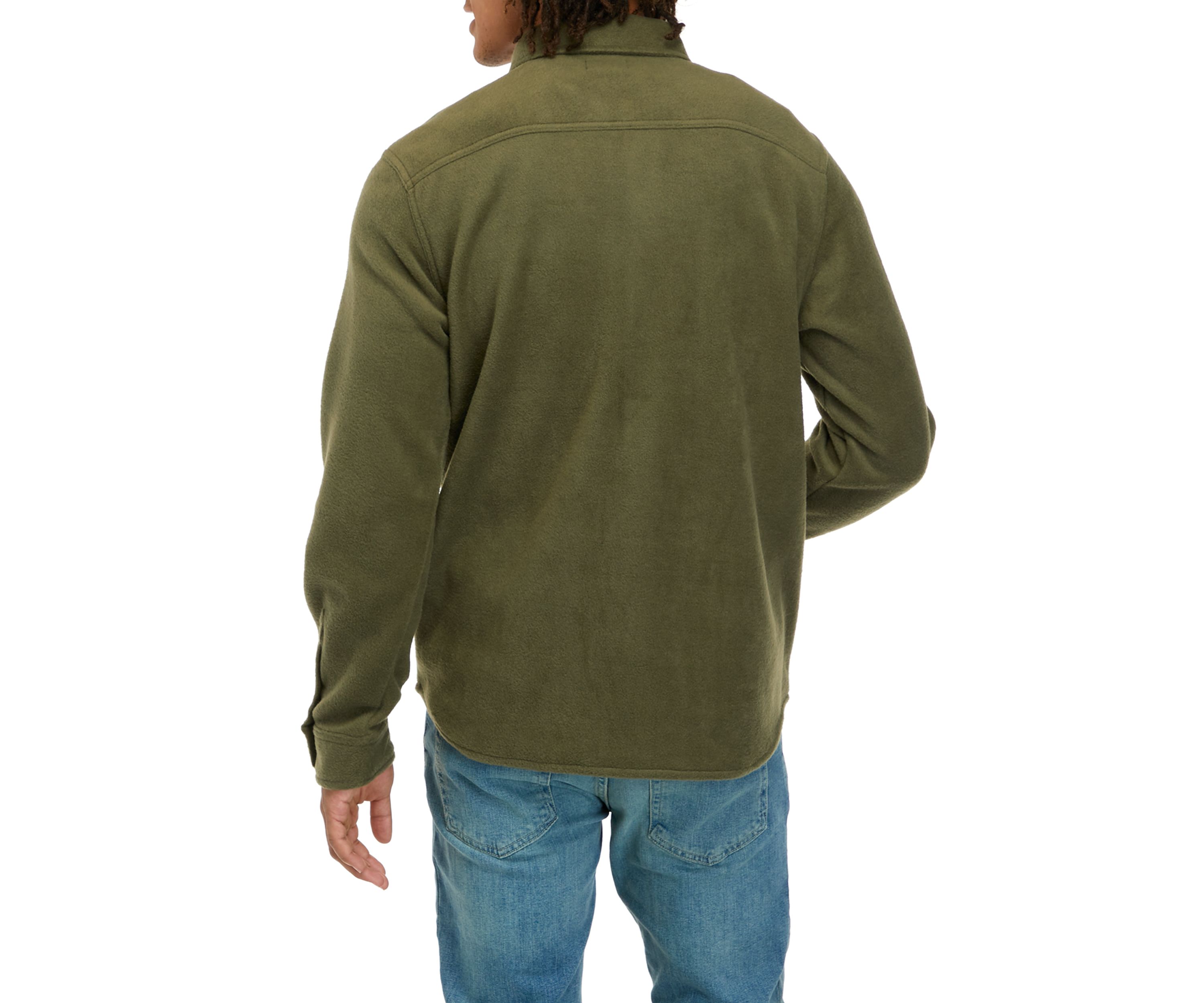 TRUE CRAFT Trolly Tan Fleece Shacket | Belk