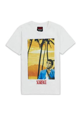 Reason Clothing Men's Scarface Sunset Backdrop Graphic T-Shirt | Belk