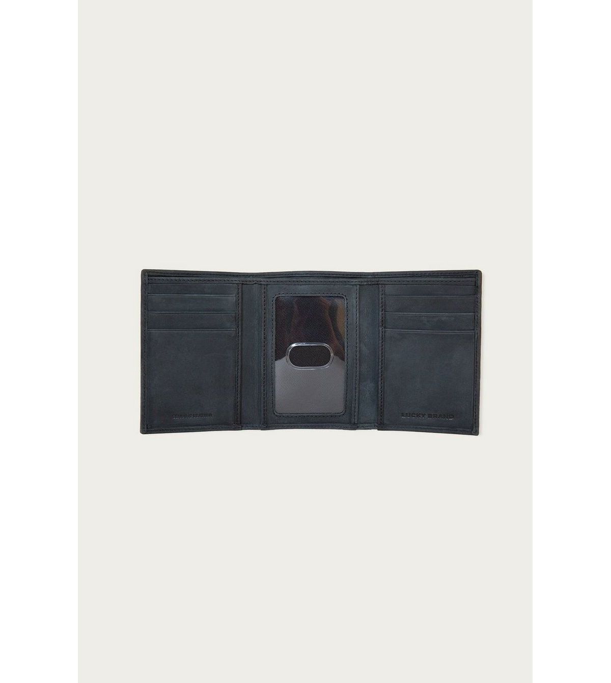 Lucky Brand Flag Embossed Leather Trifold Wallet | Belk