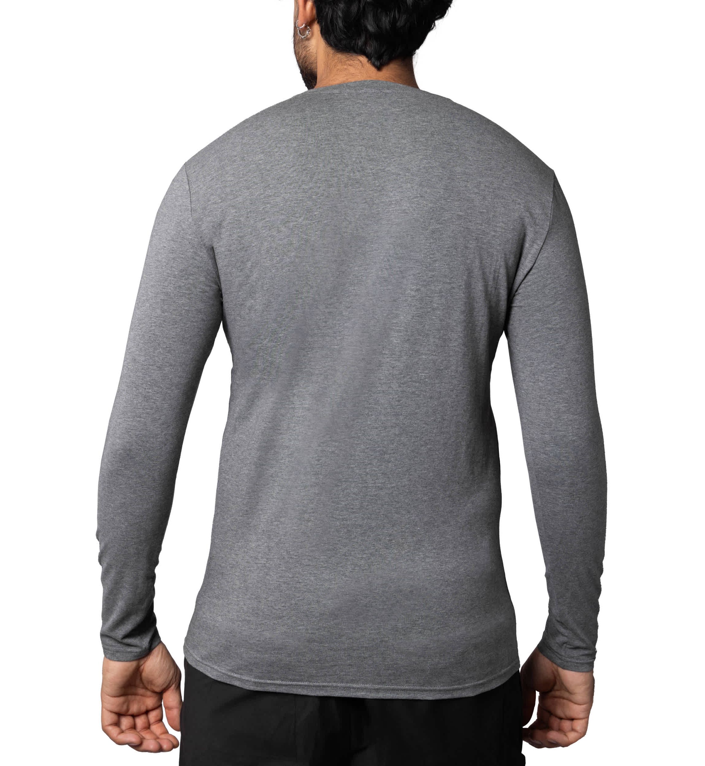 X RAY Men's Outlined Skull Rhinestone Graphic Long Sleeves T-Shirts | Belk