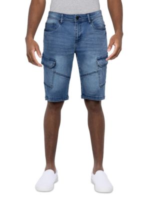 X RAY Men's Denim Cargo Shorts 12 Inches Inseam | belk