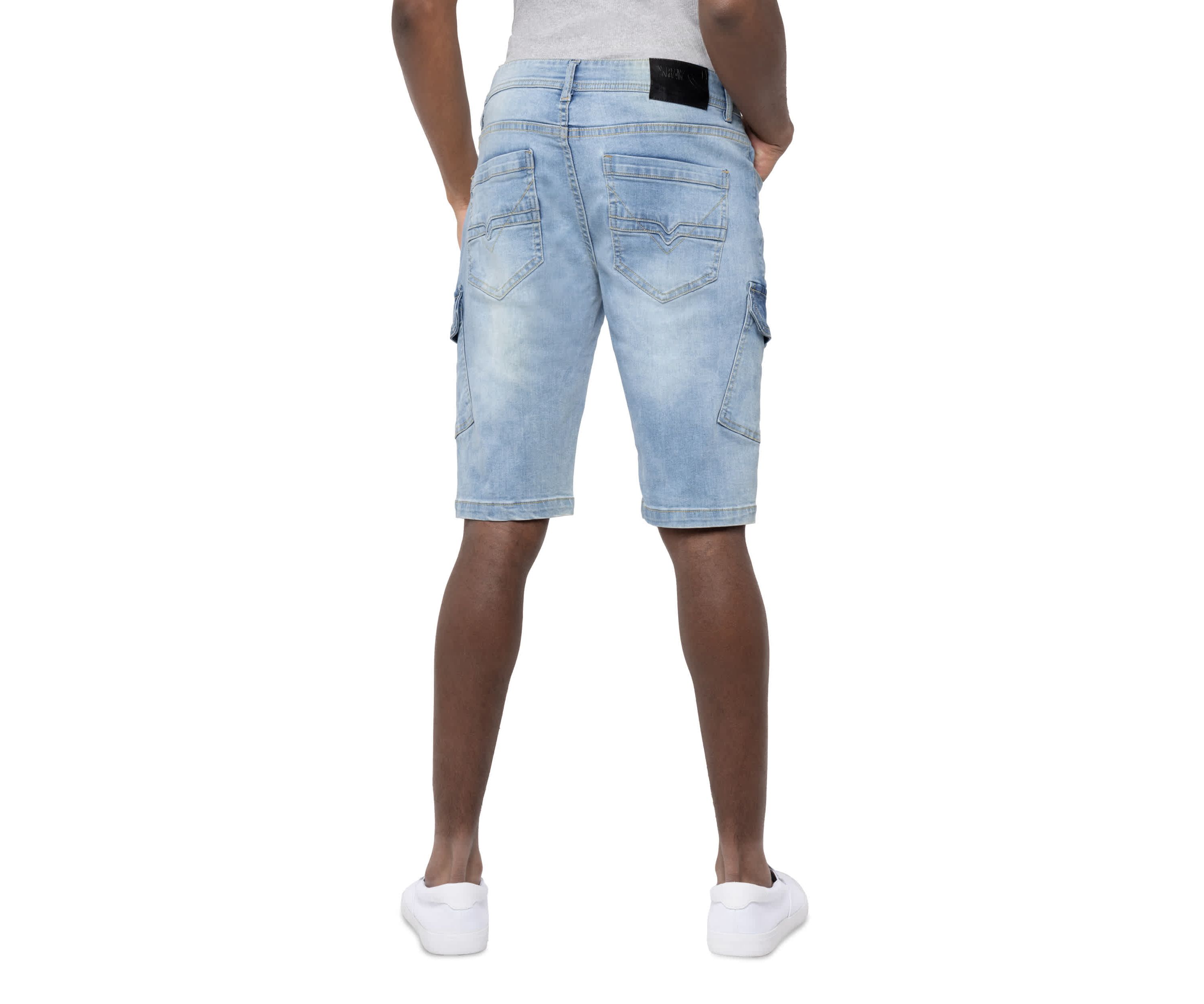 X RAY Men's Denim Cargo Shorts 12 Inches Inseam | Belk