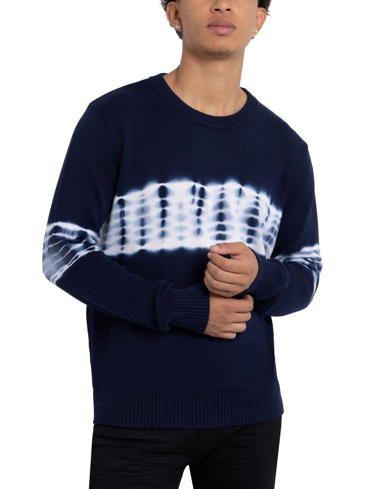 X RAY Men's Tie Dye Crewneck Sweater | Belk