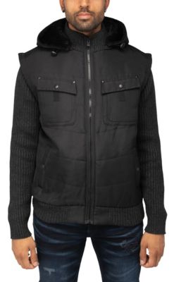 X RAY Men's Lightly Insulated Full-Zip Sweater Jacket | Belk