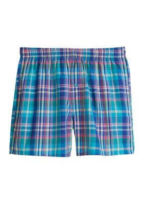 Saddlebred® Multicolored Plaid Boxers | belk