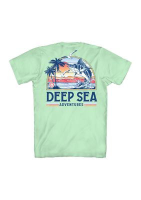 Ocean + Coast® Short Sleeve Deep Sea Adventures Graphic T-Shirt | belk