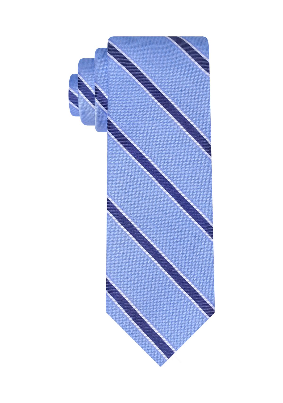 IZOD Textured Bar Stripe Tie | Belk