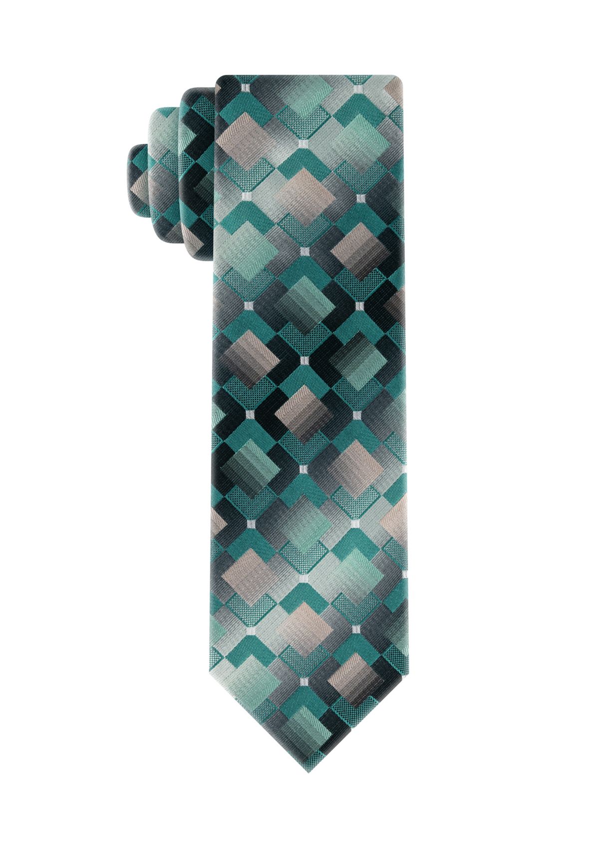 Van Heusen Connecting Geometric Tie | Belk