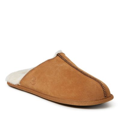 Dearfoams® Men's Genuine Suede Closed Toe Scuff | belk