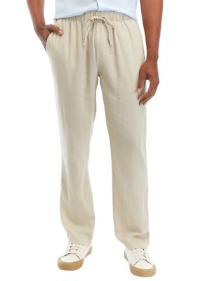 Magaschoni Men's Linen Drawstring Pants | belk