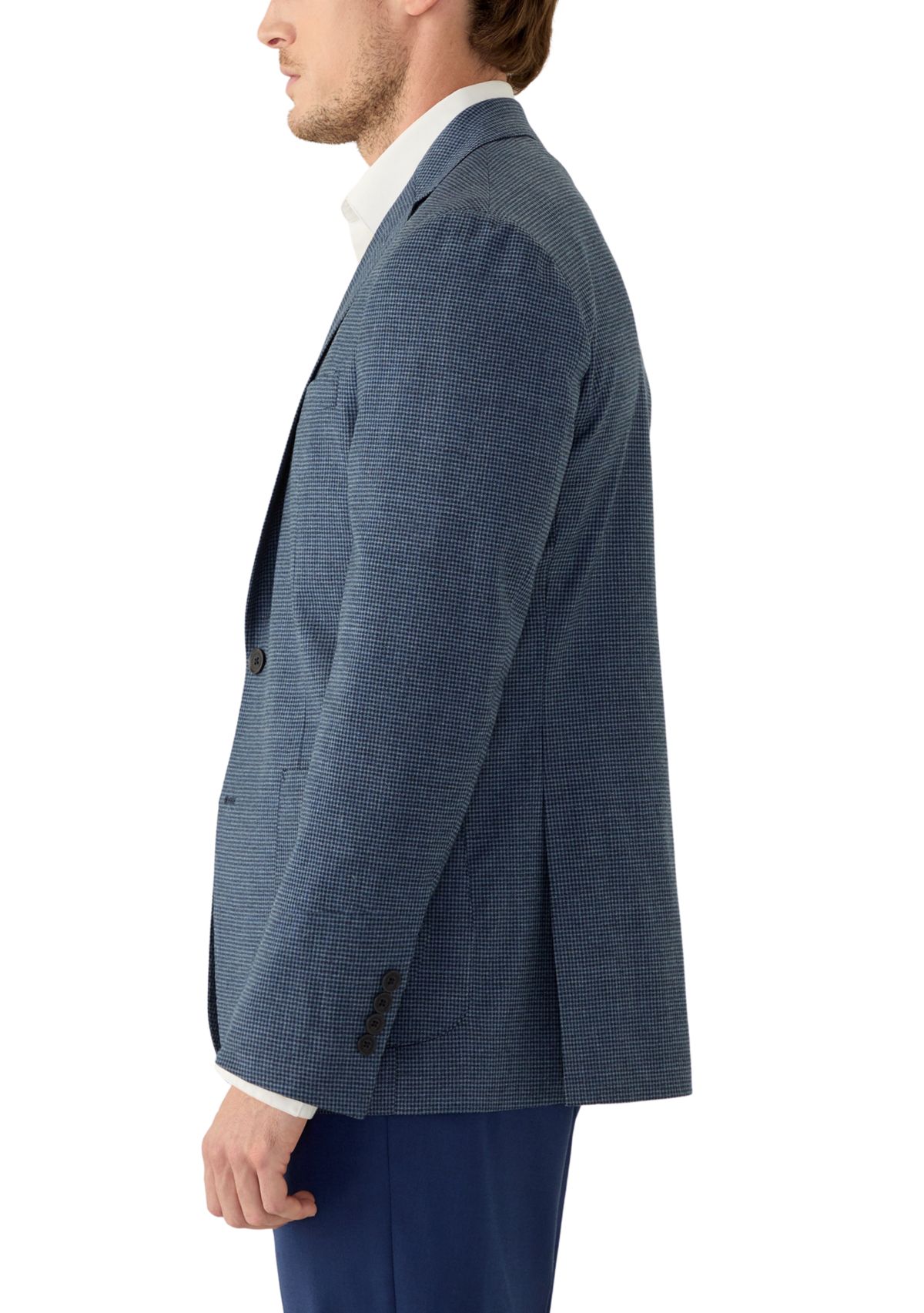 B by Brooks Brothers™ Mini Gingham Wool Stretch Classic Fit Sport Coat ...