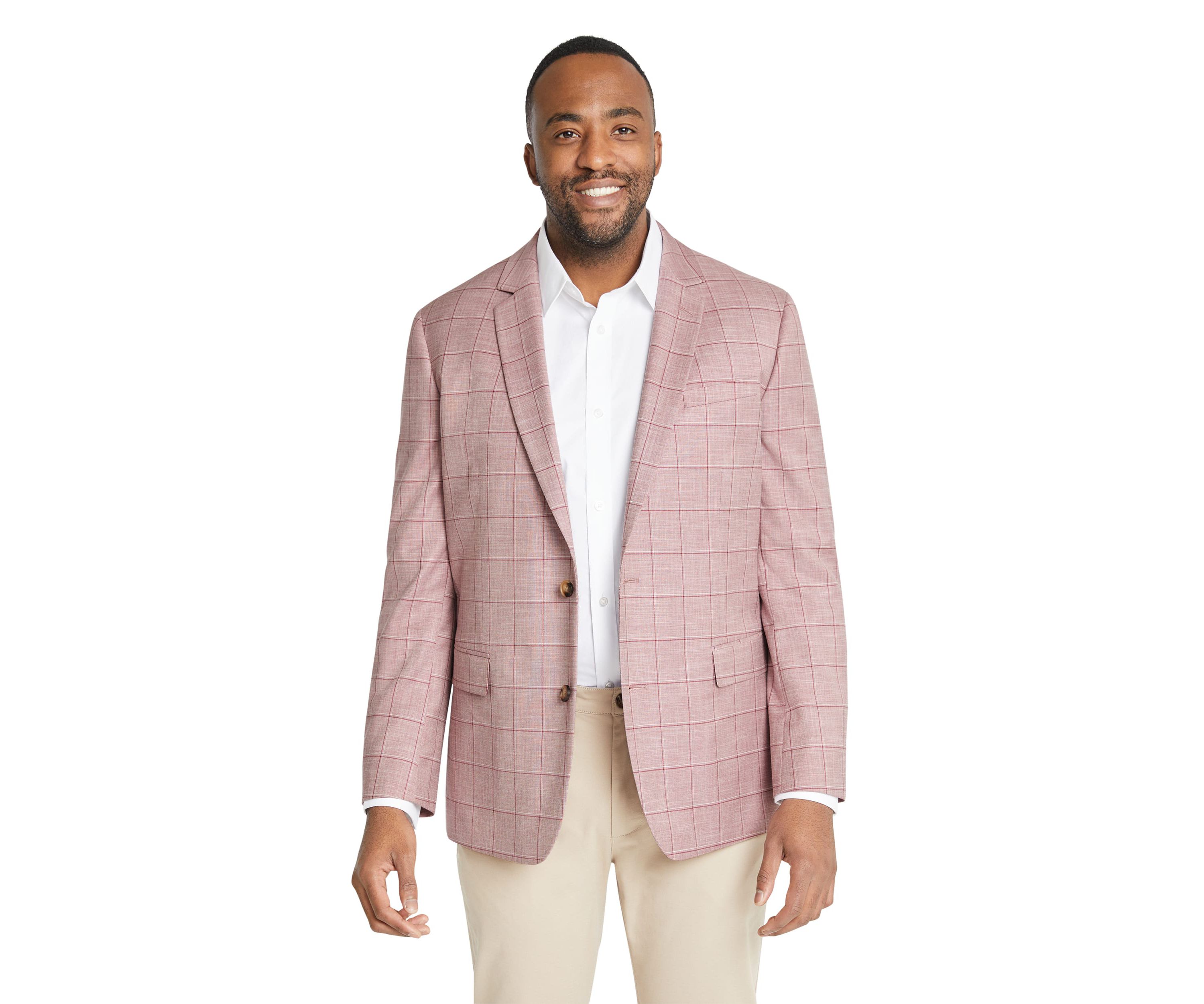 Johnny Bigg Big & Tall Johnny Bigg Mens Holland Check Stretch Blazer | Belk