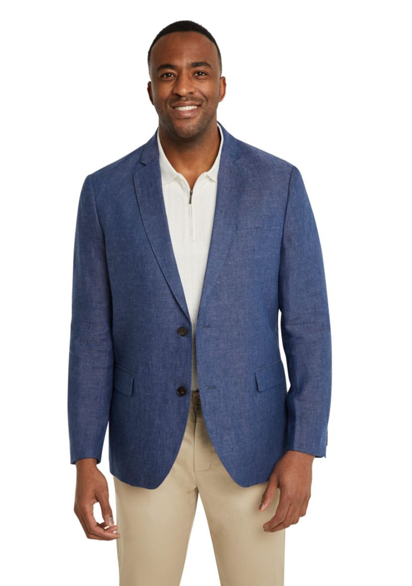 Johnny Bigg Big & Tall Johnny Bigg Mens Cruz Linen Blazer | Belk