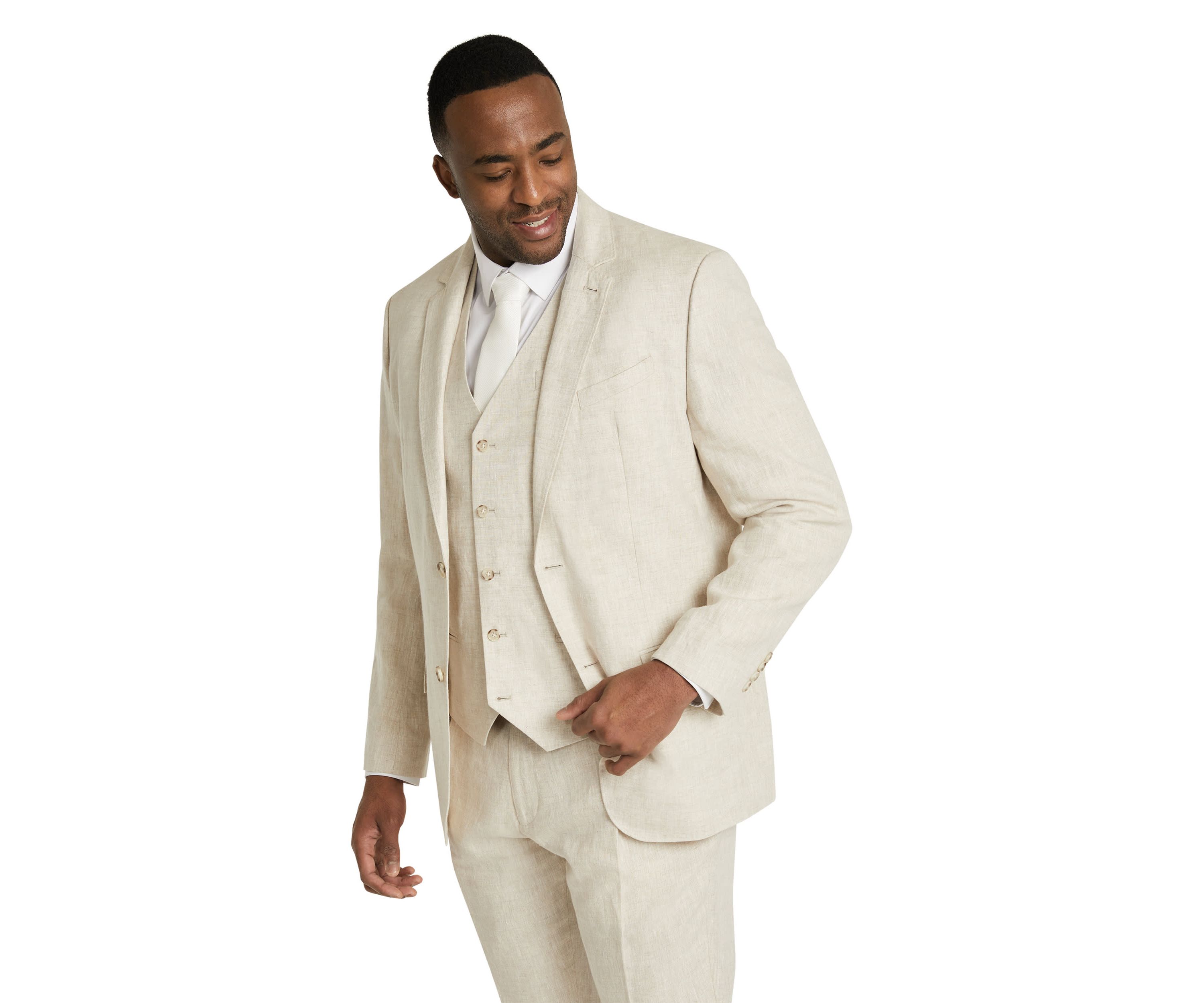 Johnny Bigg Big & Tall Johnny Bigg Mens Hemsworth Linen Suit Jacket | Belk