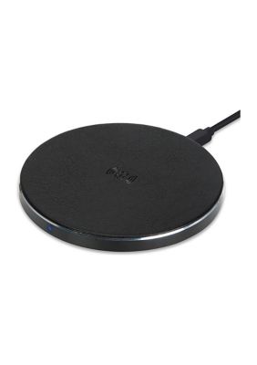 Phunkee Tree Black Leather Wireless Charging Pad | belk