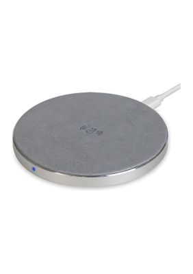 Phunkee Tree Gray Leather Wireless Charging Pad | belk