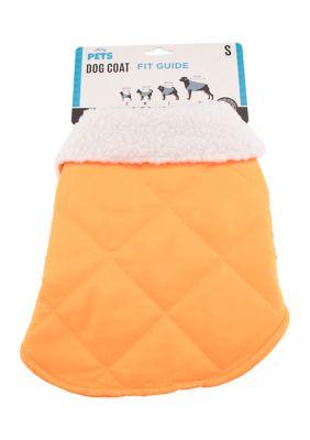 Revo International Gift Co Quilted Dog Coat with Sherpa | belk