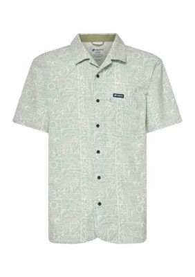 Costa Del Mar Men's Camp Tech Woven Printed Shirt | belk