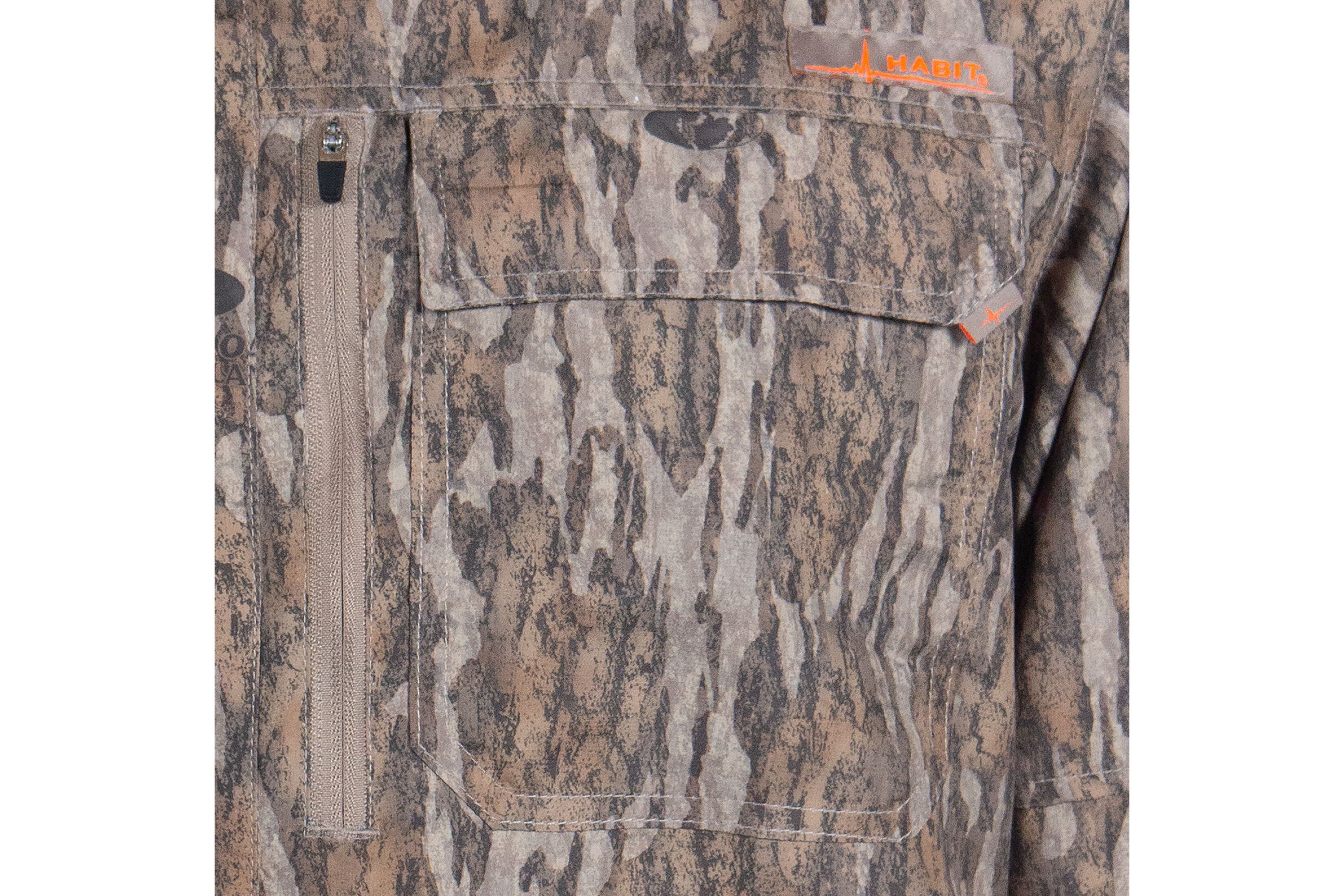 Habit Men's Hatcher Pass Long Sleeve Camo Guide Shirt | Belk
