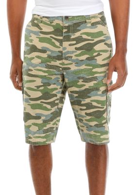 TRUE CRAFT 13" Ripstop Printed Cargo Shorts | belk