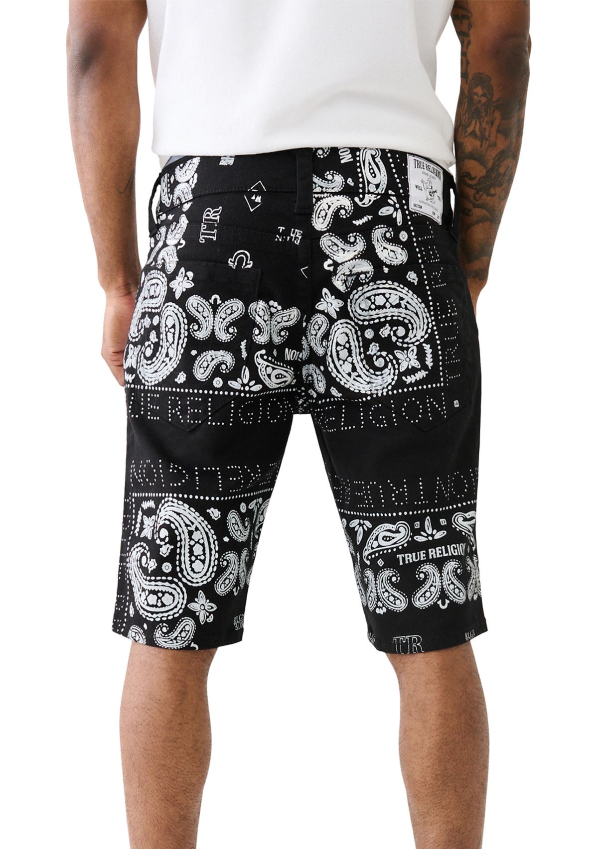 True Religion Ricky Straight Fit Denim Shorts | Belk