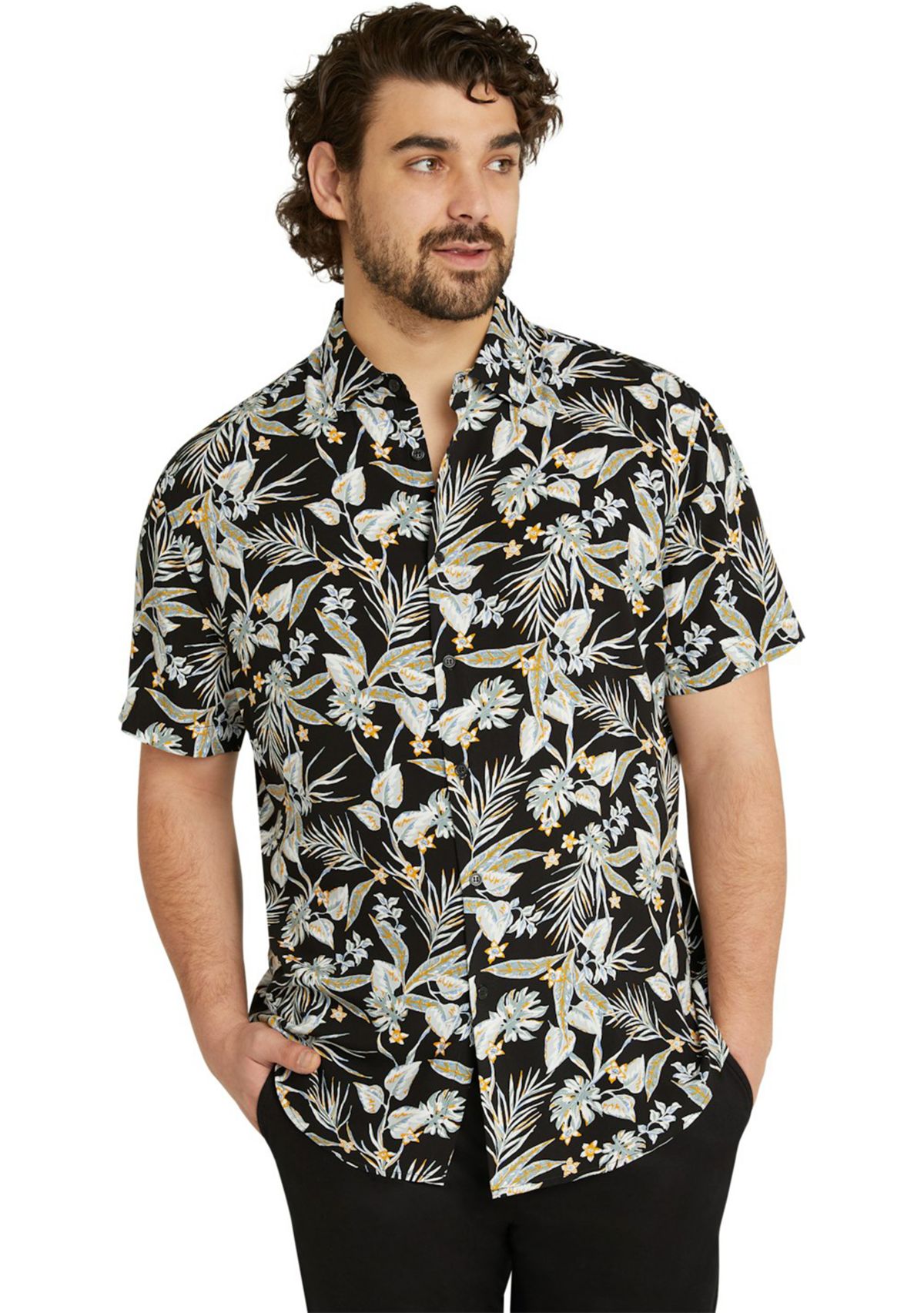 Johnny Bigg Big & Tall Fresno Linen Shirt | Belk