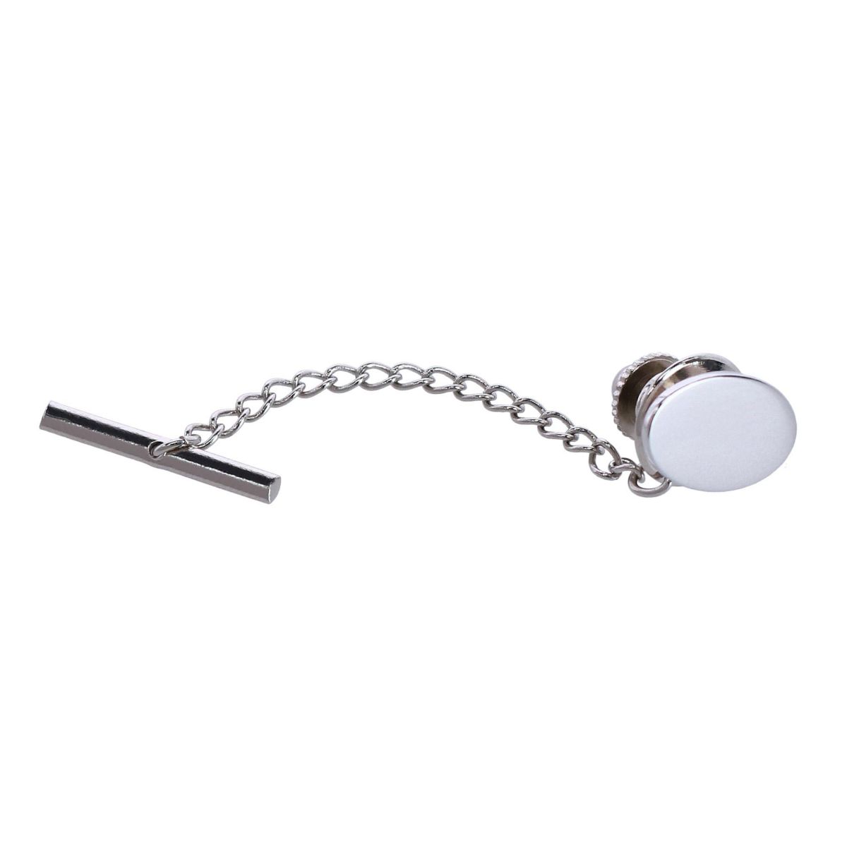 Trafalgar Sutton Sterling Silver Polished Oval Tie Tack | Belk