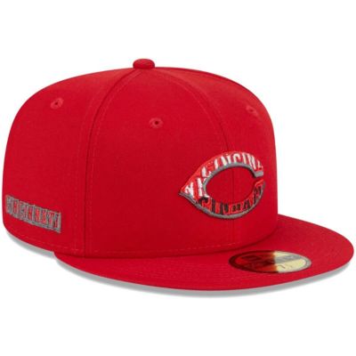 New Era MLB Cincinnati Reds Script Fill 59FIFTY Fitted Hat | belk