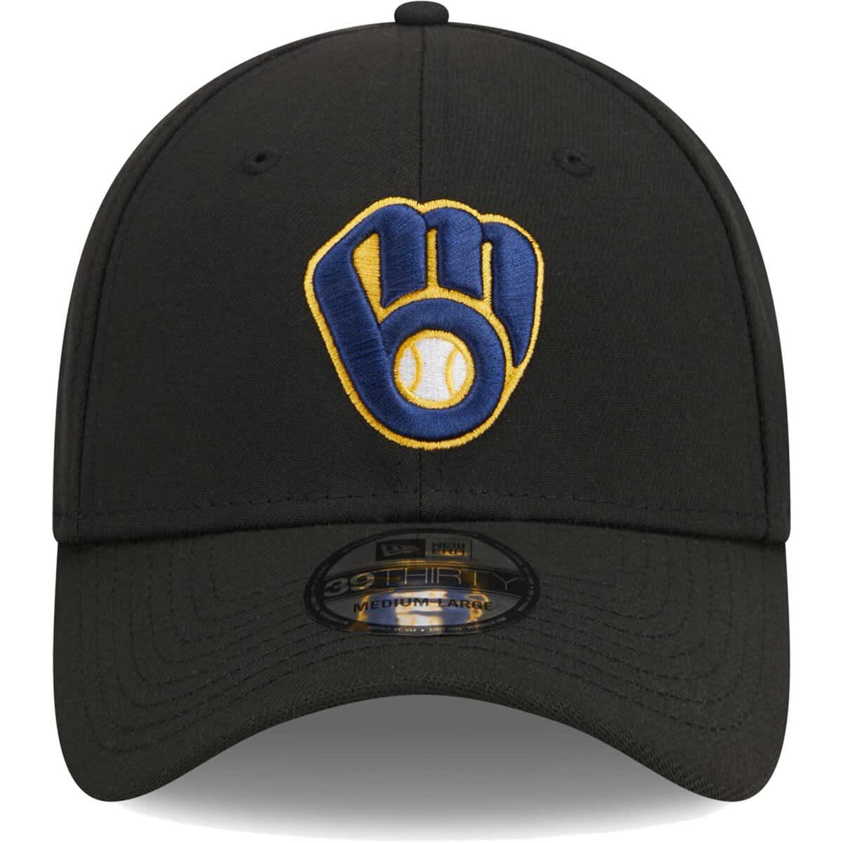 New Era MLB Milwaukee Brewers Logo 39THIRTY Flex Hat | Belk