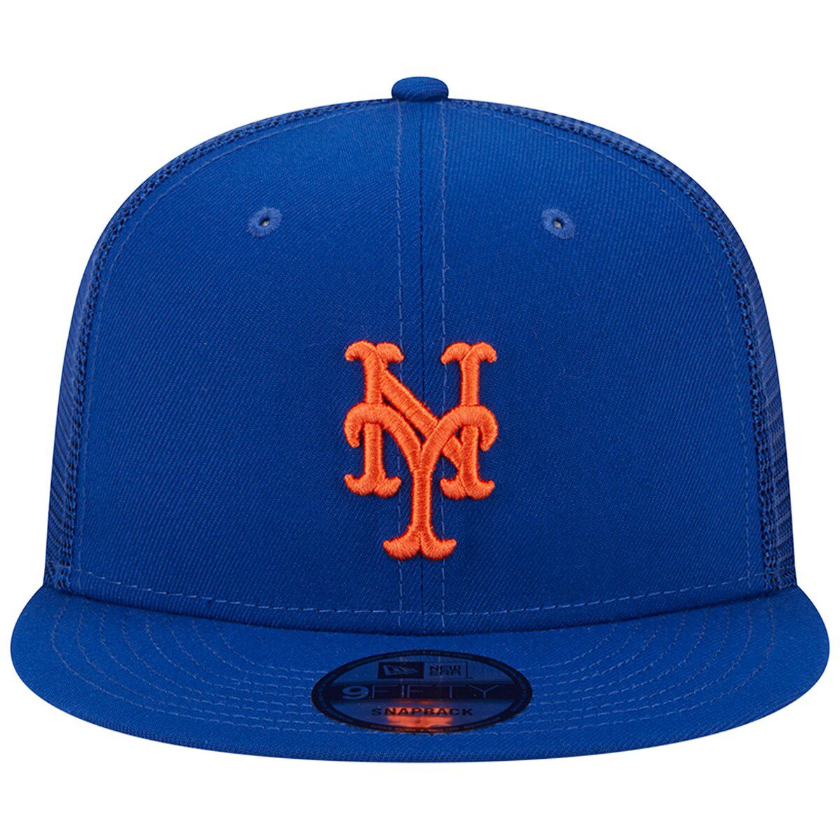 New Era MLB New York Mets Team Color Trucker 9FIFTY Snapback Hat | Belk