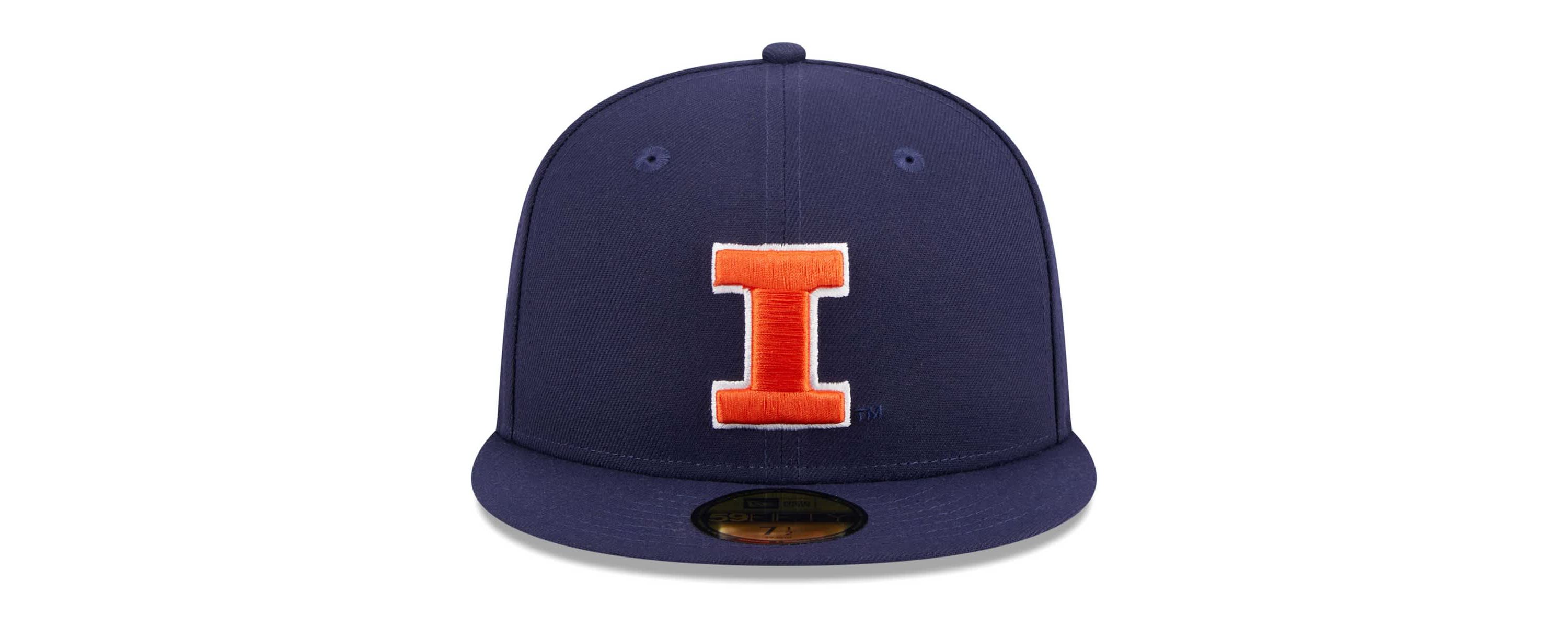 New Era NCAA Illinois Fighting Illini 59FIFTY Fitted Hat | Belk