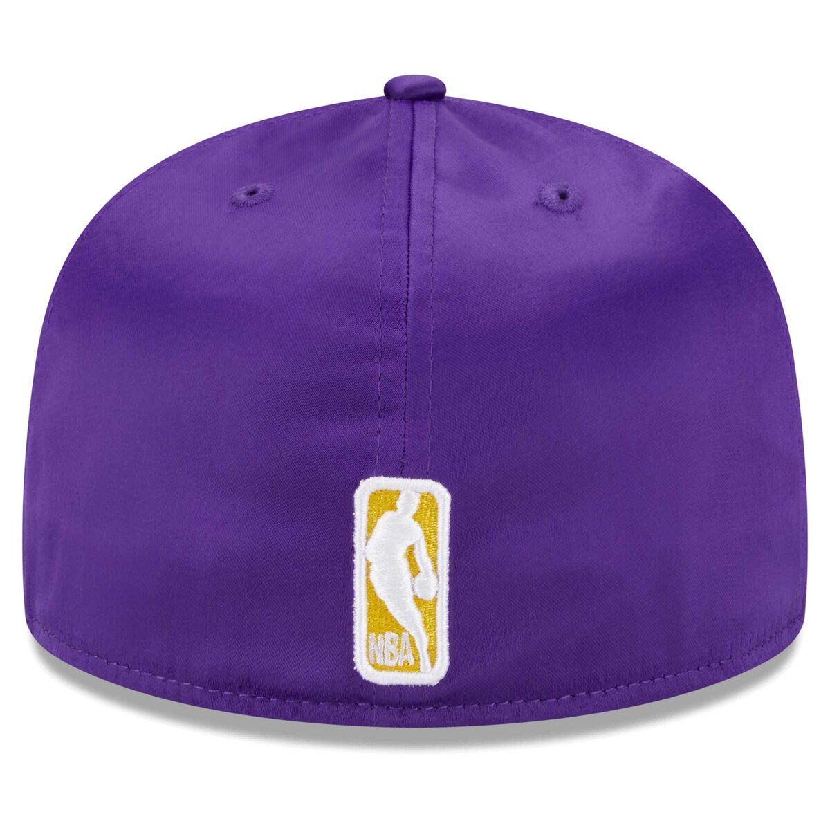 New Era NBA Los Angeles Lakers Throwback Satin 59FIFTY Fitted Hat | Belk
