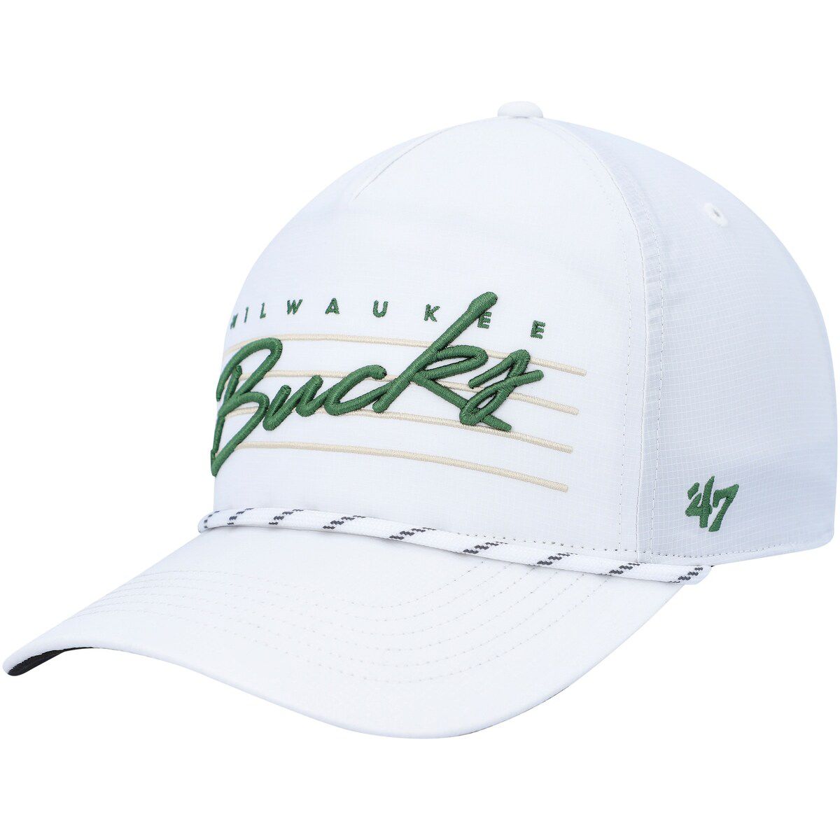 '47 NBA Milwaukee Bucks Downburst Hitch Snapback Hat | Belk