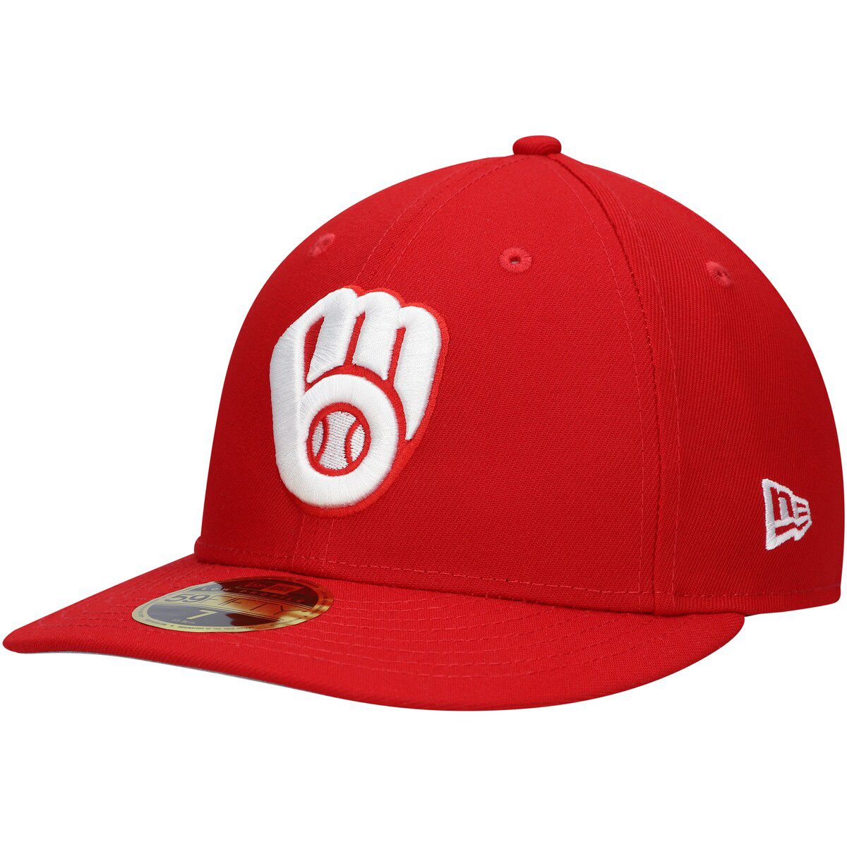 New Era MLB Milwaukee Brewers Low 59FIFTY Fitted Hat | Belk