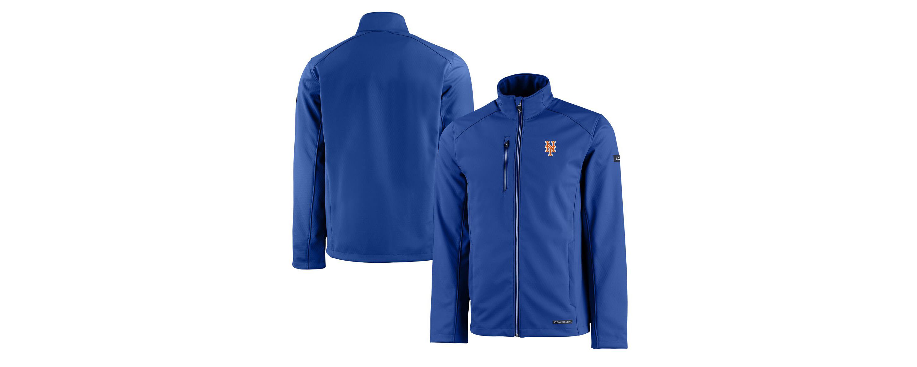 Cutter & Buck MLB New York Mets Evoke Eco Softshell Recycled Full-Zip ...
