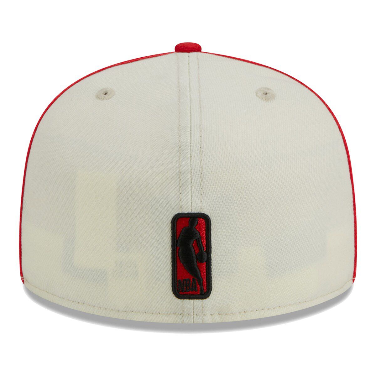 New Era NBA Cream/Red Houston Rockets Piping 2-Tone 59FIFTY Fitted Hat ...