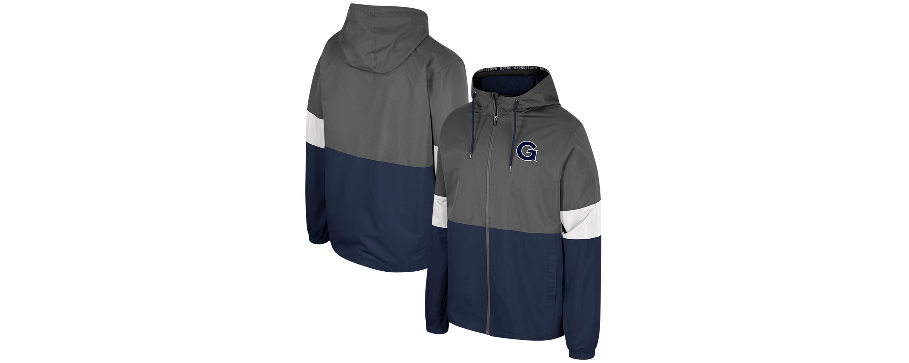 Colosseum NCAA Georgetown Hoyas Miles Full-Zip Hoodie Jacket | Belk