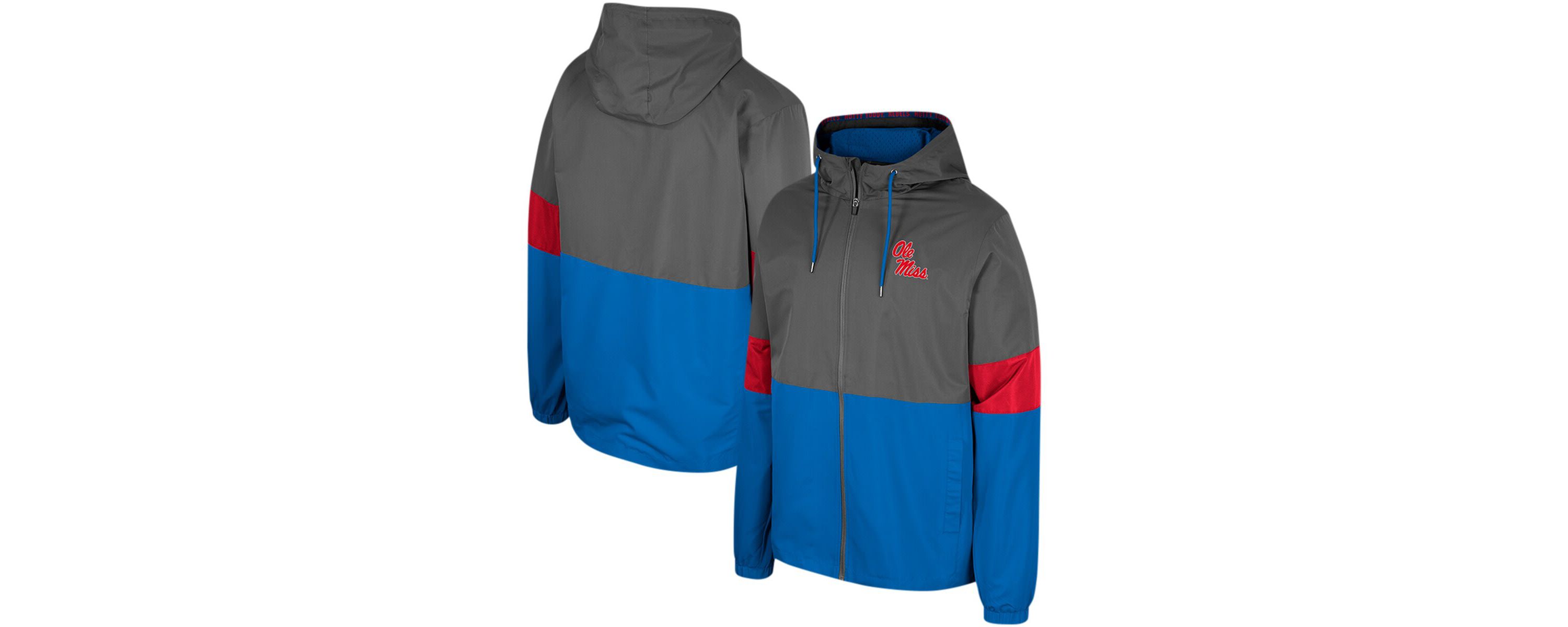 Colosseum NCAA Ole Miss Rebels Miles Full-Zip Jacket | Belk