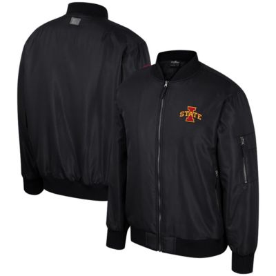 Colosseum NCAA Iowa State Cyclones Full-Zip Bomber Jacket | belk
