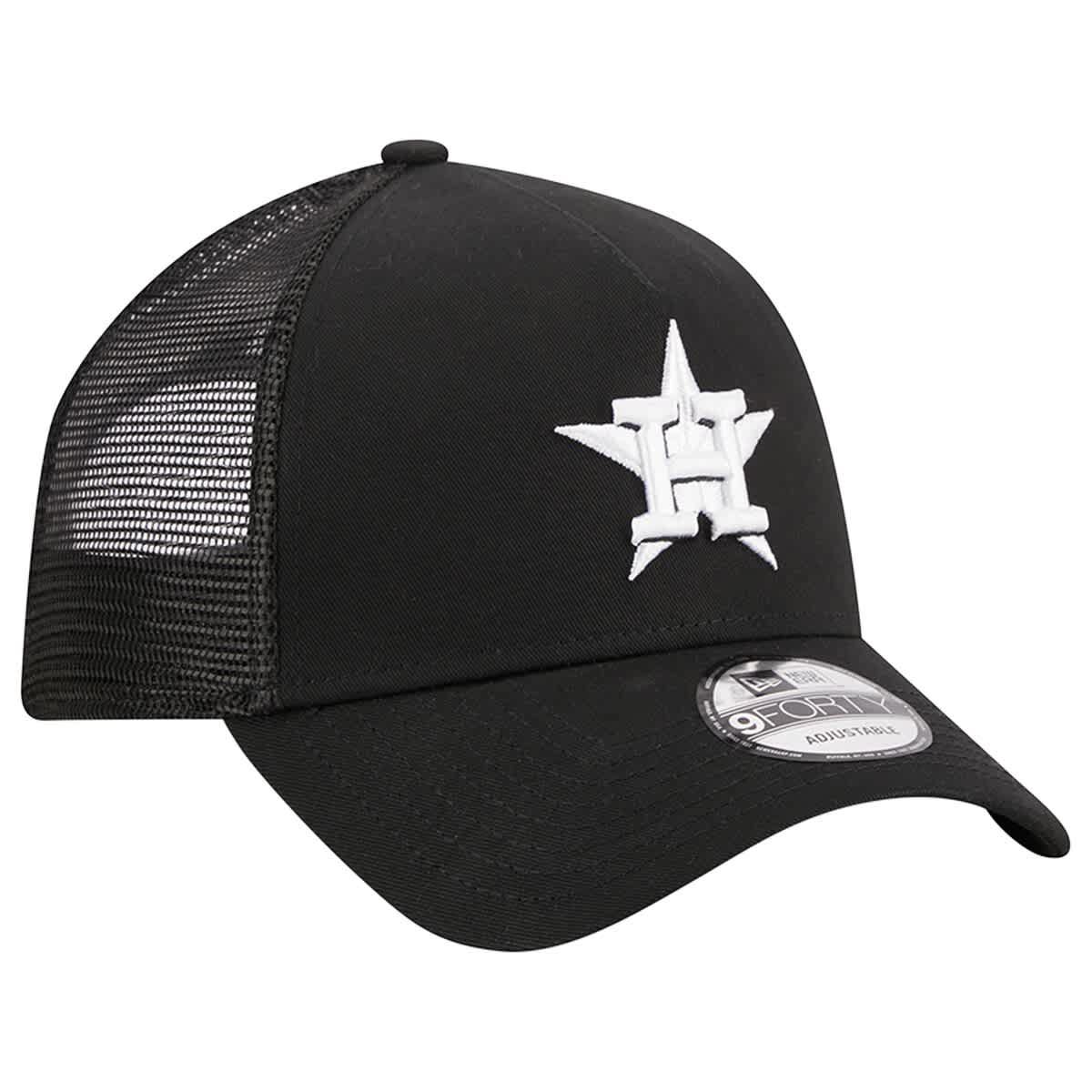 New Era MLB Houston Astros A-Frame 9FORTY Trucker Adjustable Hat | Belk