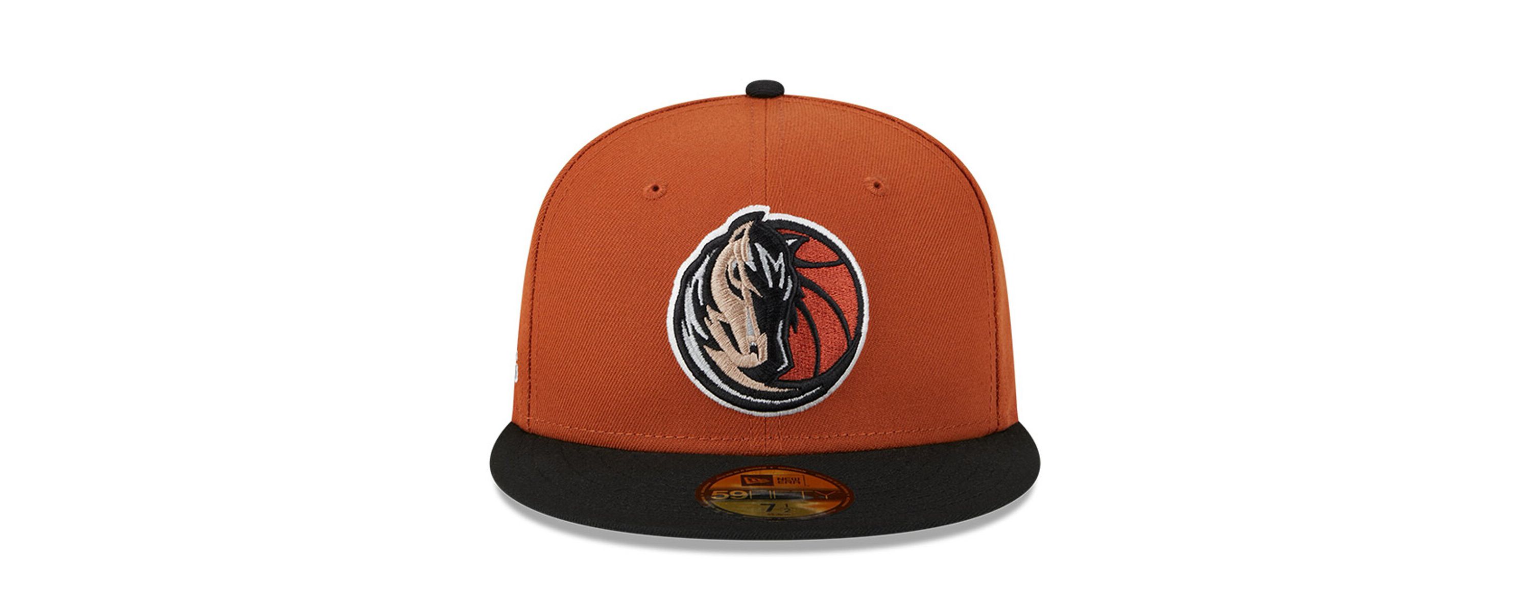 New Era NBA Rust/Black Dallas Mavericks Two-Tone 59FIFTY Fitted Hat | Belk