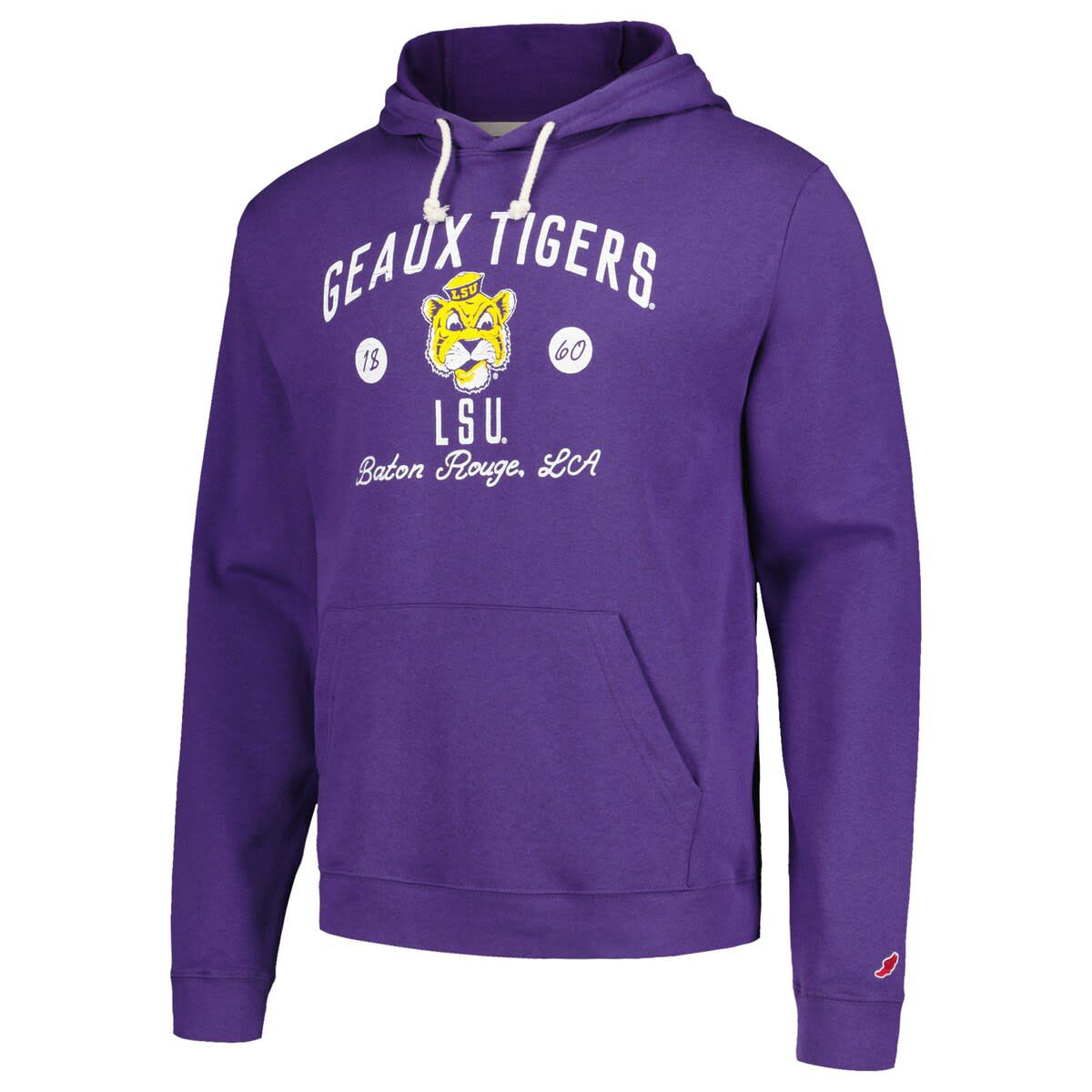 League Collegiate Wear NCAA LSU Tigers Bendy Arch Essential Pullover ...