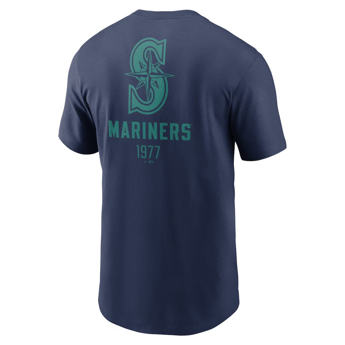 Nike® MLB Nike Seattle Mariners Large Logo Back Stack T-Shirt | Belk